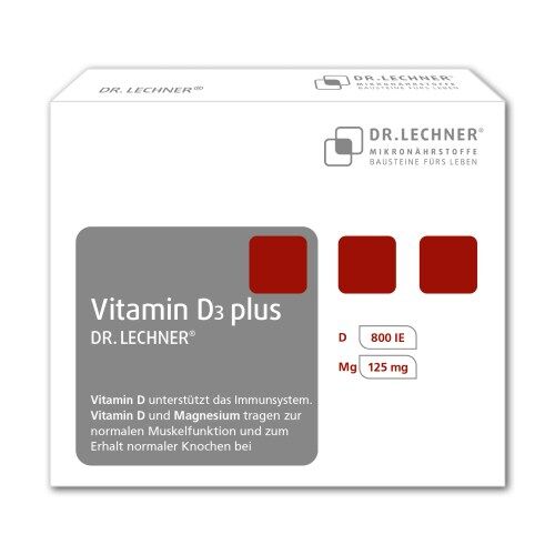 Vitamin D3 plus DR. LECHNER | 60 ST | 11.95 € | Jetzt bestellen!